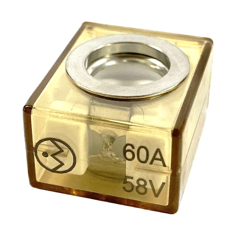 60A Marine Rated Battery Terminal Fuse MRBF – 58V DC Maximum IP66 Waterproof - Walmart.com