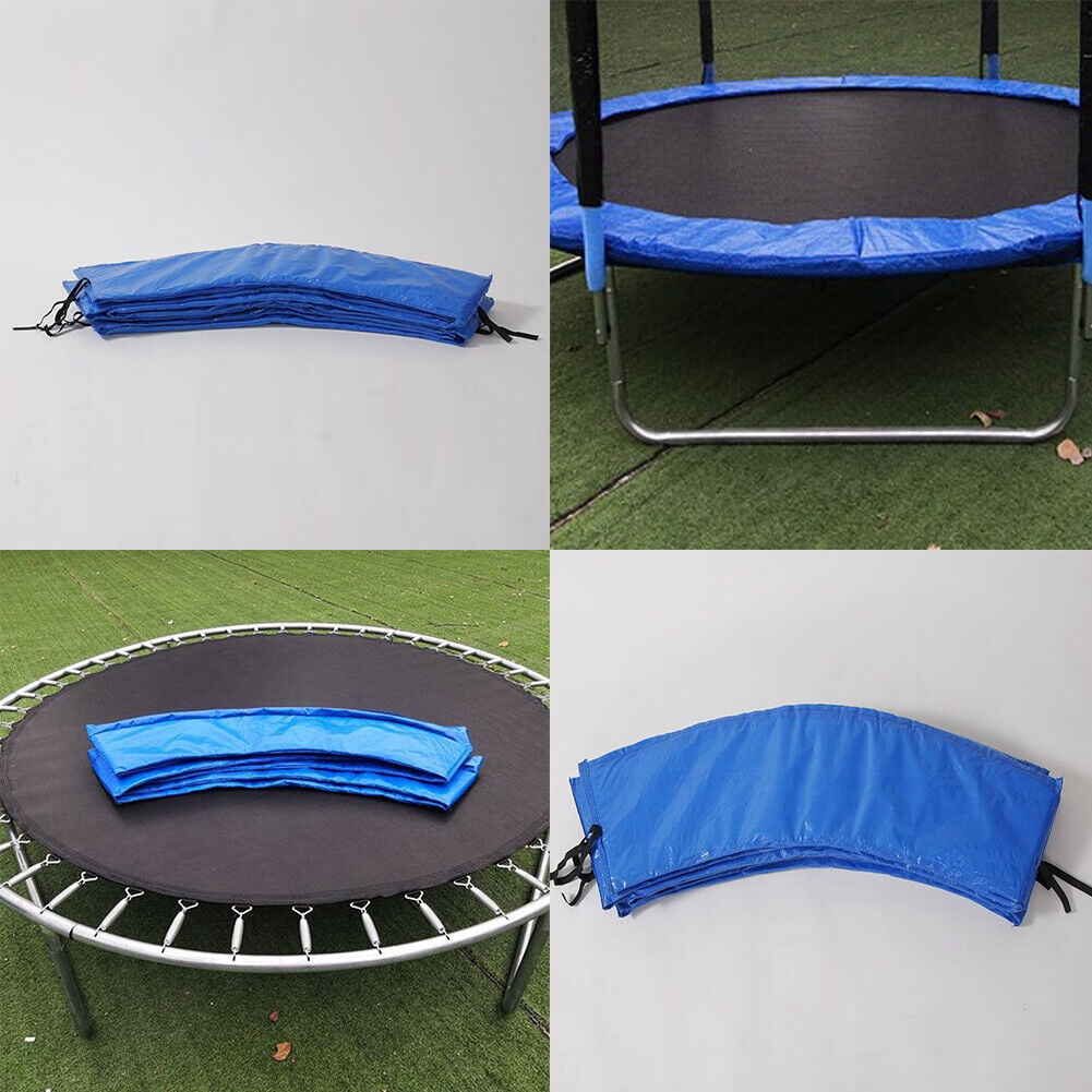 US 14' Round Trampoline Safety Pad Replacement Frame Spring Blue Cover ...