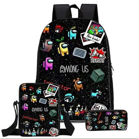 Among Us Visor Backpack Kids Rucksack Crewmate Back To School Bag.-1_a ...
