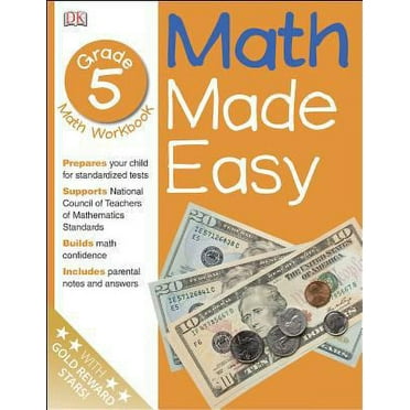 Fifth Grade Math Workbooks: Decimals, Fractions and Percent (Paperback ...