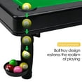 BINGLI Mini Pool Table, Home Office Desk Stress Relief Games Mini Pool ...