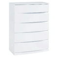 32" Exquisite White High Gloss Chest - Walmart.com