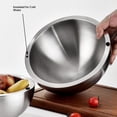 304 Stainless Steel Insulated Salad & Dipping Bowl (35/70 Oz), Cooling ...