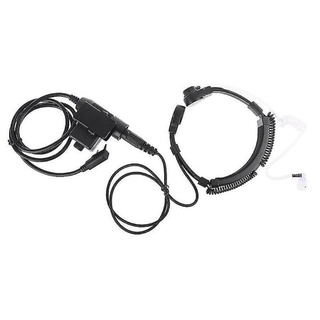 Walkie Talkie Microphone Heavy Duty U94 Ptt Neck Throat Mic Earpiece ...