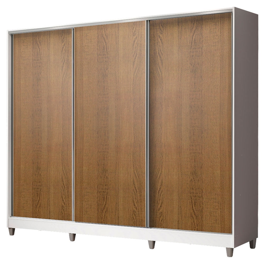 Ropero Closet Madesa Royale 3 Puertas MDF Blanco | Bodega Aurrera en línea