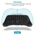 MoKo Wireless Keyboard for Xbox Controller, Green Backlight Gaming ...