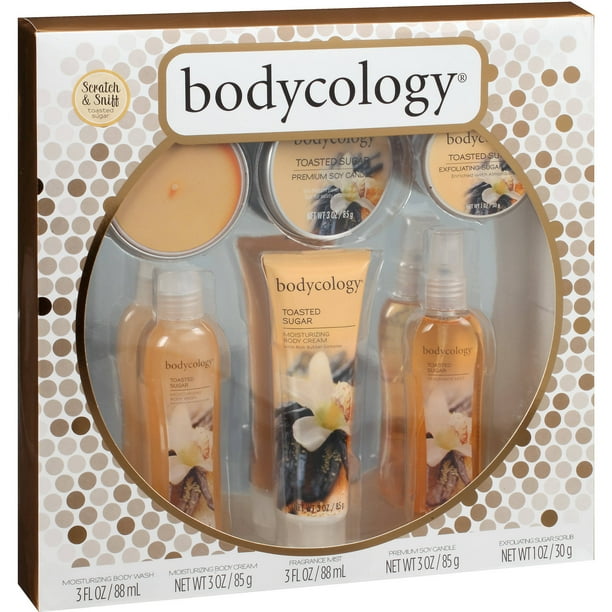 Bodycology Toasted Sugar Bath T Set 5 Pc