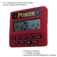 Trademark Poker 5-in-1 Handheld Game - Portable Electronic Poker with ...