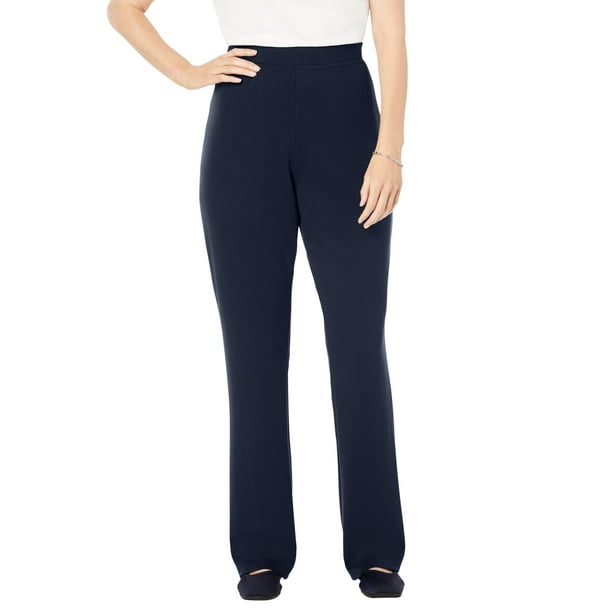 Woman Within Woman Within Womens Plus Size Bootcut Ponte Stretch