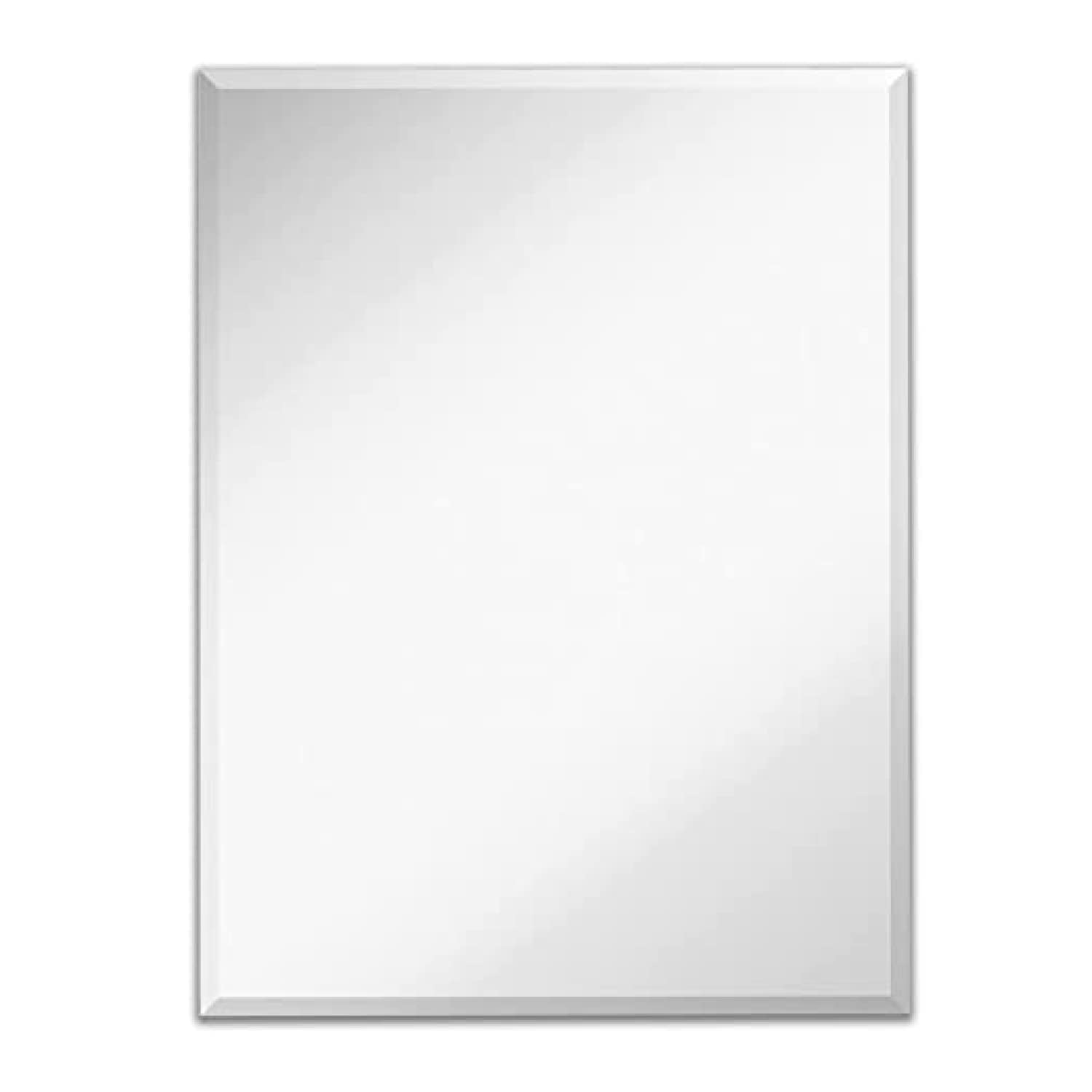 Hamilton Hills Large Simple Rectangular 1 Inch Beveled Wall Mirror ...