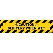 Stranco Anti-Slip Floor Sign,6 in x 24 in,Vinyl FS-624-909 - Walmart.com