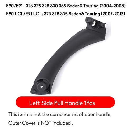 Buy Left Side Door Pull Handle for BMW 3 Series E90/E91,Jaronx Left ...