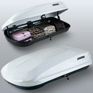 14 CU. FT. TEXTURED CAR TOP CARGO LUGGAGE CARRIER ROOF MOUNT STORAGE ...