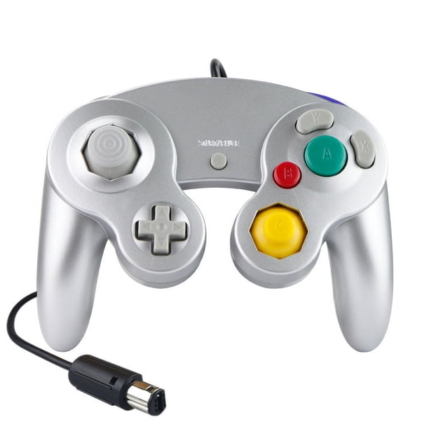 Controlador con cable para consola Gamecube / Wii --- Colores sólidos y ...