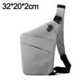 Sling Crossbody Bags Trendy Travel Anti Theft Safe Purse Bags For Women Men Waterproof