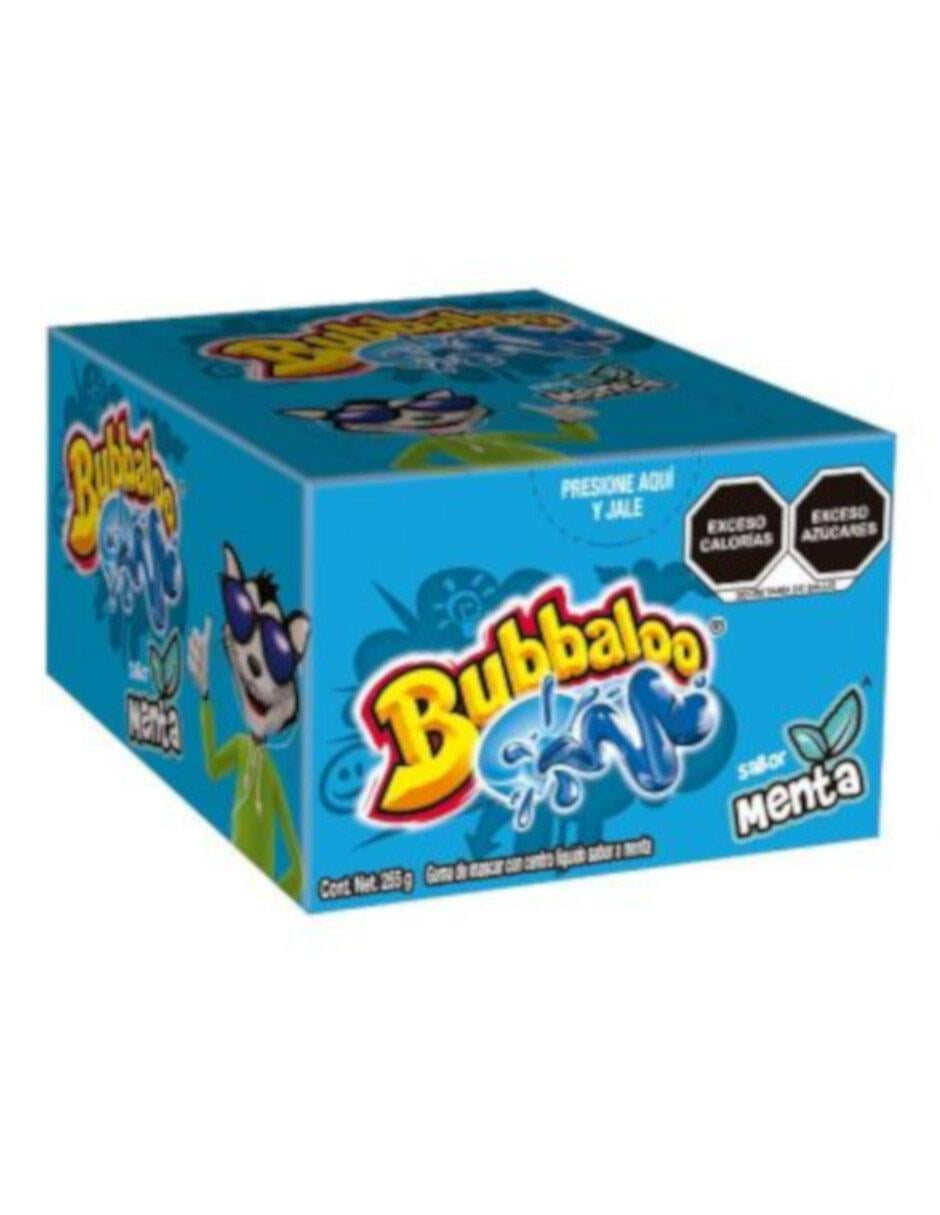 Pack de 32 Chicle Bubbaloo Menta de 50 piezas Bubbaloo Menta | Walmart ...