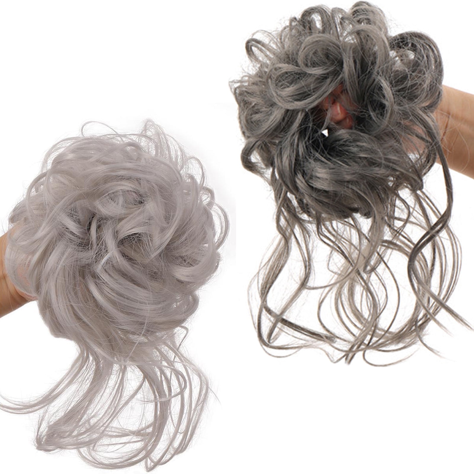TESOON 2Pc Messy Bun Hair Piece for Women,Messy Chignons,Human Hair ...