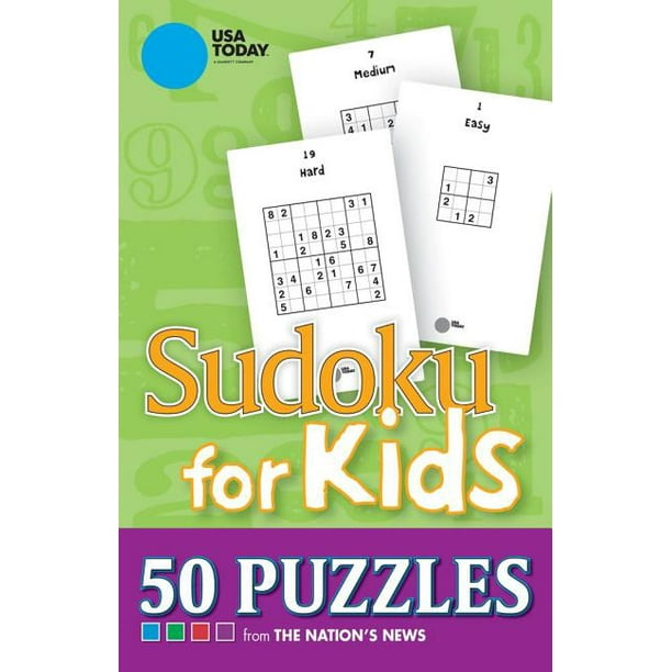 USA Today: USA Today Sudoku for Kids : 50 Puzzles (Paperback) - Walmart ...