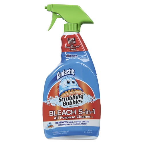 Fantastik Bleach 5 In 1 All Purpose Cleaner 32oz Spray 0 25 Gal 32