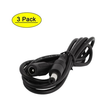 10pcs 9V DC Battery Power Cable 2.1x5.5mm Male Plug Clip T type ...