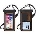 Waterproof Phone Pouch Pack - IPXFloating Waterproof Case with Lanyard ...