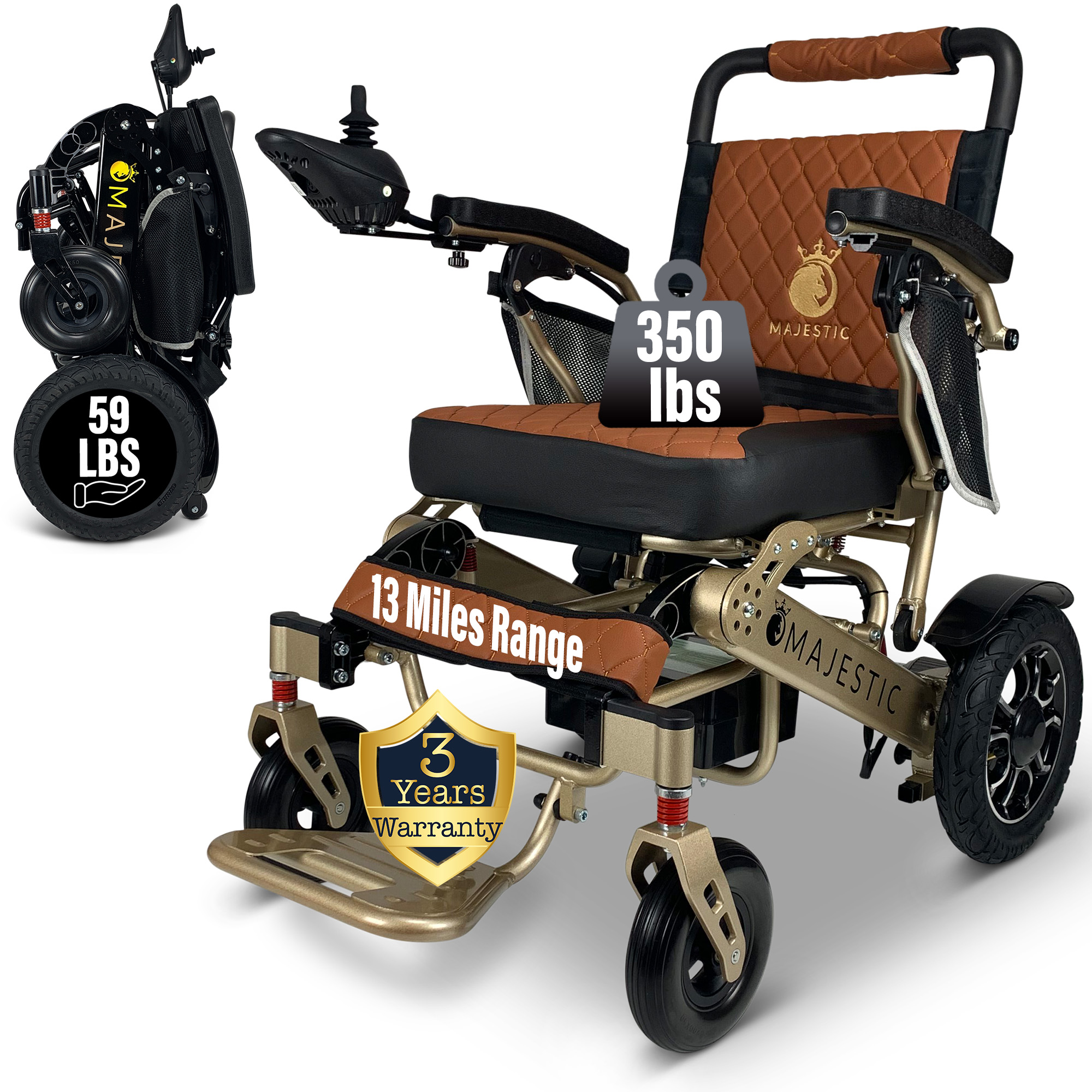 Alton Electric Wheelchair, 500W—12mi Electric Wheelchairs for Adults ...