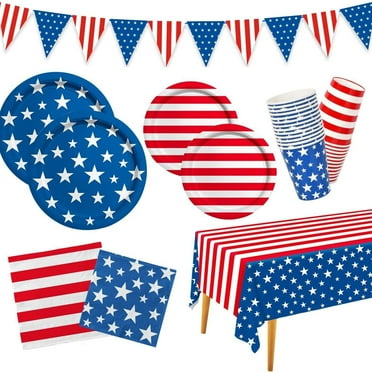 XEOVHV Clearance American Flag Party Decorations, 4th of July Patriotic ...