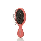Conair Soft Detangler Mini Cushion Hairbrush for Wet/Dry Hair, Travel ...