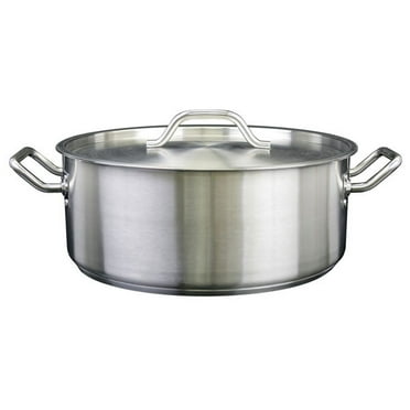 Update International SPS-32 32 Qt. Heavy-Duty Stainless Steel Stock Pot ...