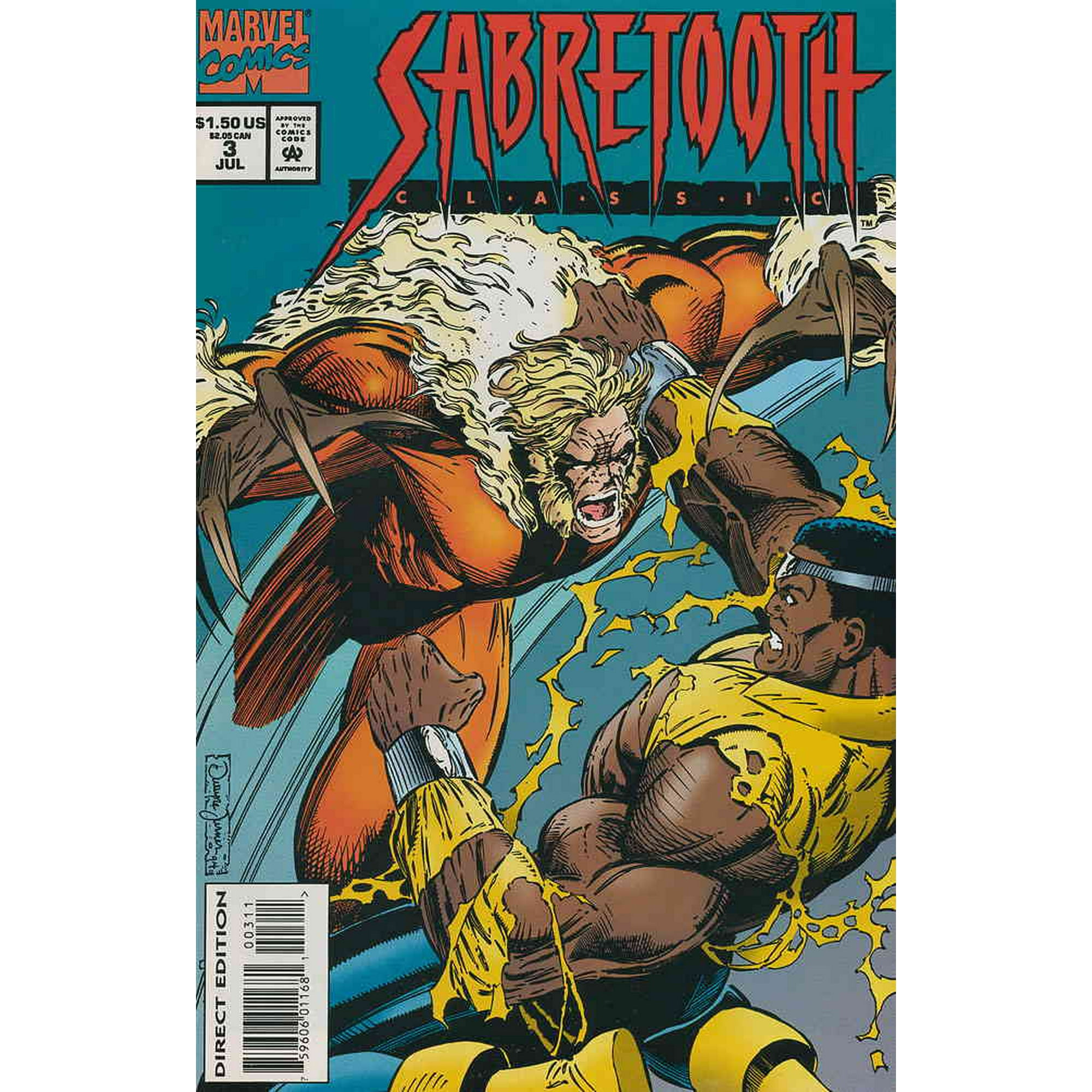Sabretooth X Men Comic