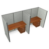 OFM RiZe Series 63" x 60" 2-Unit Privacy Station Panel System with ...