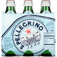 (2 pack) S.Pellegrino Sparkling Natural Mineral Water, 6 Pack of 8.45 Fl Oz Glass Bottles 50.7 ...