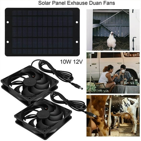 Pet Exhaust Fan Professional Ventilator Portable Installment Solar ...