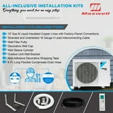 Daikin 12000 BTU 18 SEER2 Entra Series Ductless Mini-Split Air Conditioner - R32 - Walmart.com