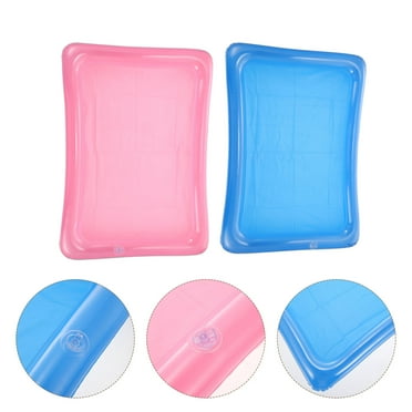 Poolmaster Rio Sun Adjustable Reclining Floating Chaise Lounge, Blue ...