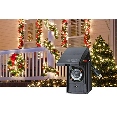 Intermatic P1121 Heavy Duty Outdoor Timer 15 Amp/1 HP for Pumps ...