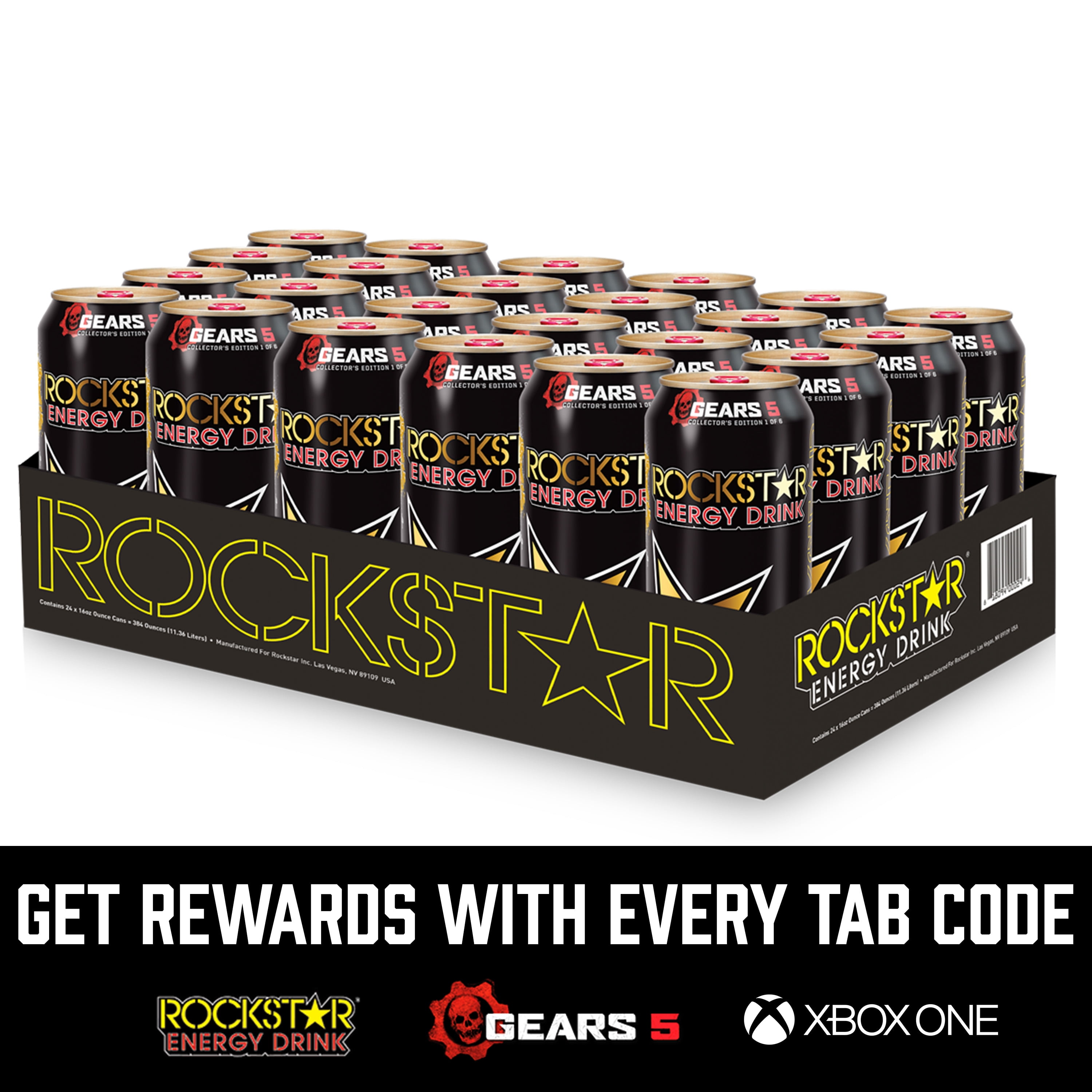 (24 Cans) Rockstar Original Energy Drink, 16 fl oz - Walmart.com