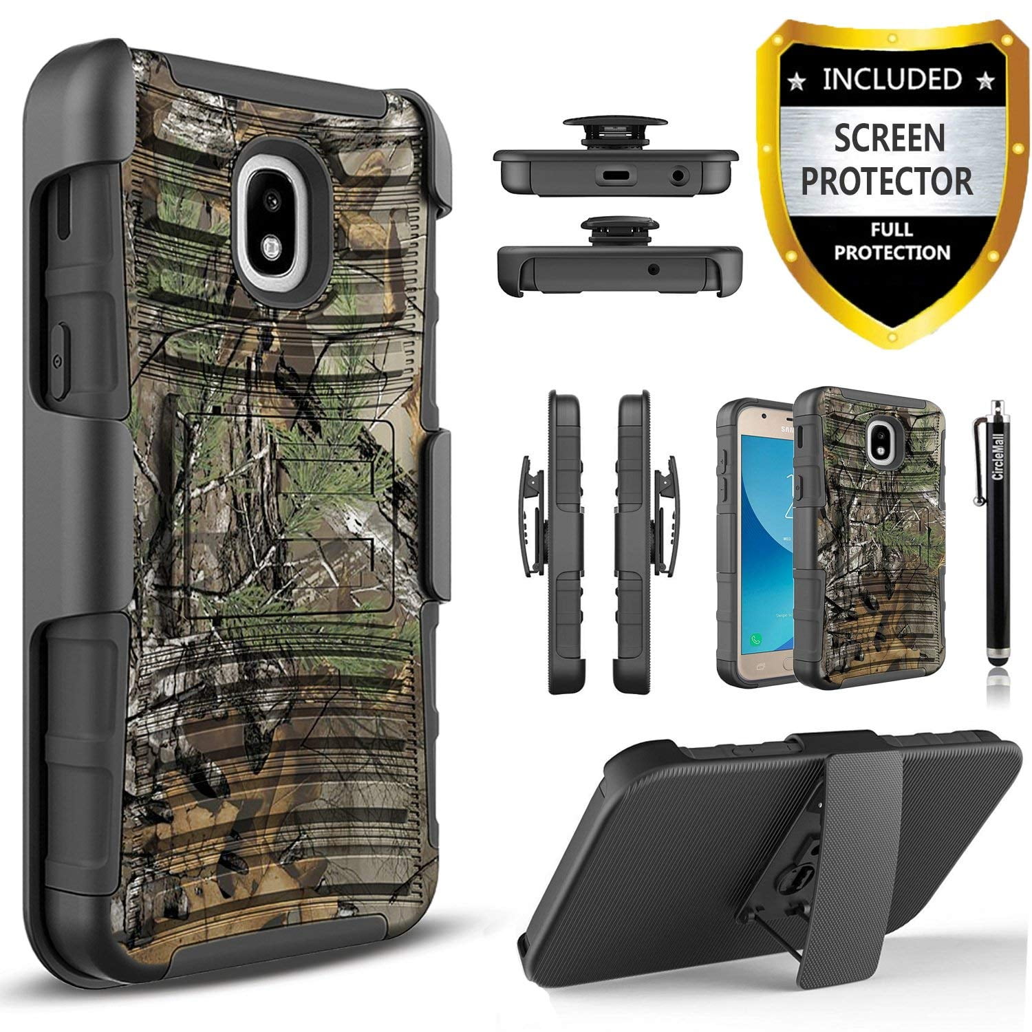 Samsung Galaxy J3 Orbit Case, J3 Star Case, Express Prime 3/J3 Achieve ...