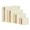 Set of 8 Unfinished Wood Canvas Boards for Painting, Wooden Panels for ...