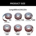 Flexible Emery Cloth Roll Sandpaper Roll for Easy Cutting and Customs ...