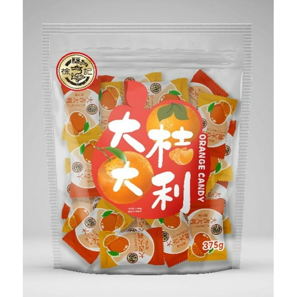 Hsu Fu Chi Lucky Orange Candy, Hsu Fu Chi Lucky Orange Candy 375g ...