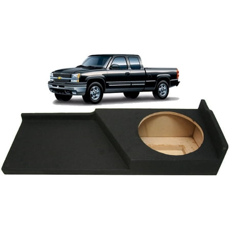 2007-2013 Chevy Silverado 1500 Ext Truck Single 12" Sub Subwoofer Box ...
