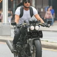 Motorcycle Handlebar Front Fork Bag Black Saddlebags for Motorcycle ...