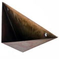 Modern Home Triangle Living Wall Mounted Galvanized Steel/Zinc ...