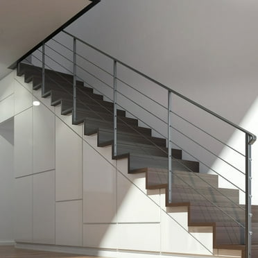 20-Pack Cable Railing Kit with 1/8" Wheel Protector Sleeves, Black ...