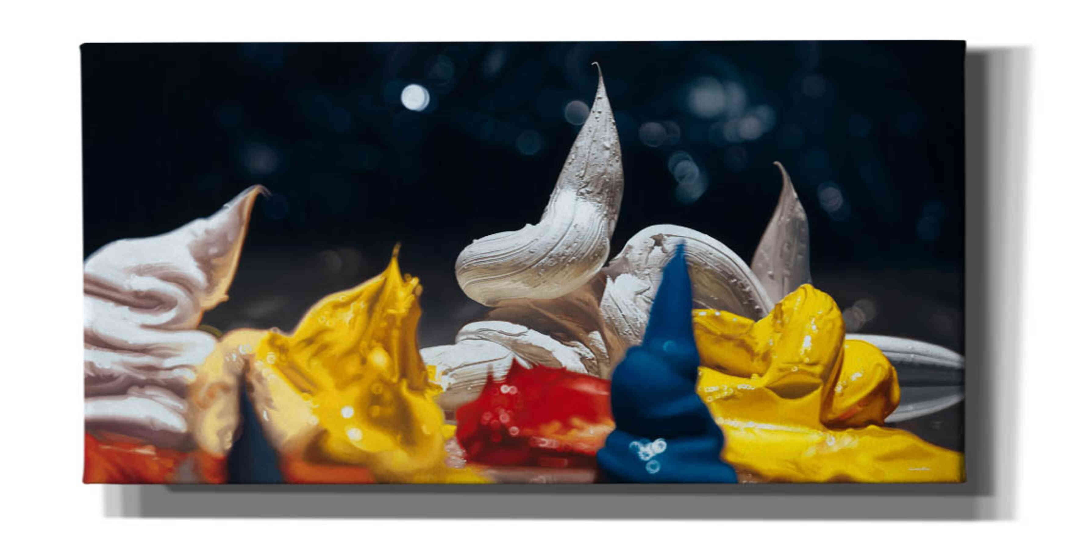 Epic Graffiti 'Fool Moon' by Francois Chartier, Canvas Wall Art, 40"x20 ...