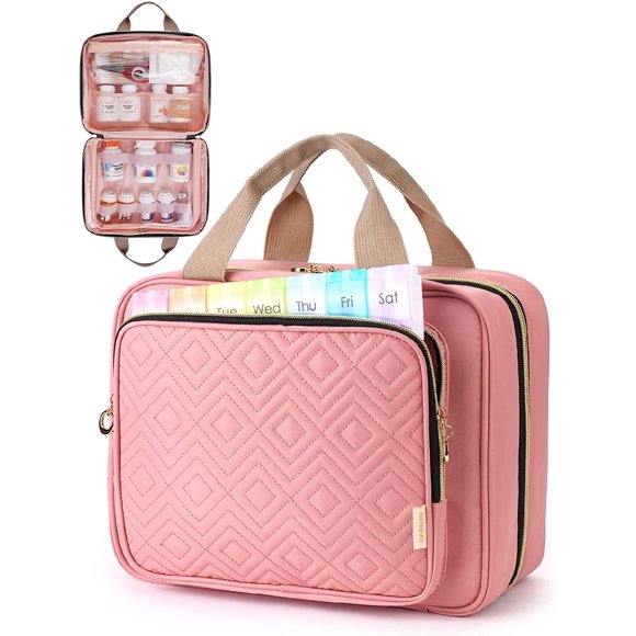 Pill Bottle Organizer Bag