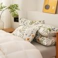 100% Cotton Pillowcases Standard Size, Floral Print Pattern Pillow ...
