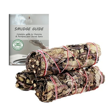 Ruda Rue Sage Smudge Sticks - Pack of 3 Bundles for Smudging, Cleansing ...