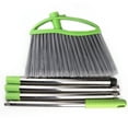 Heavy-Duty Long-Handled Broom, Stiff Bristles, Indoor/Outdoor Floor ...